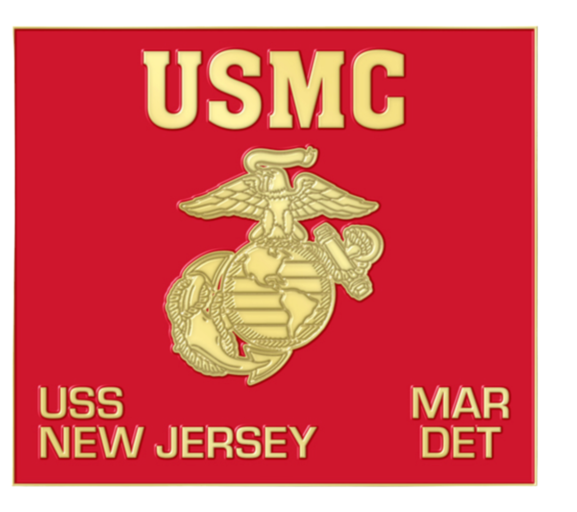 Battleship USMC MARDET Challenge Coin | Battleship New Jersey